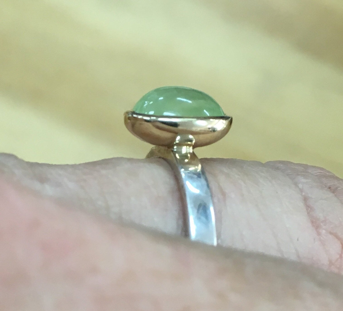 Prehnite Ring Ai137 – Andrea Isaac